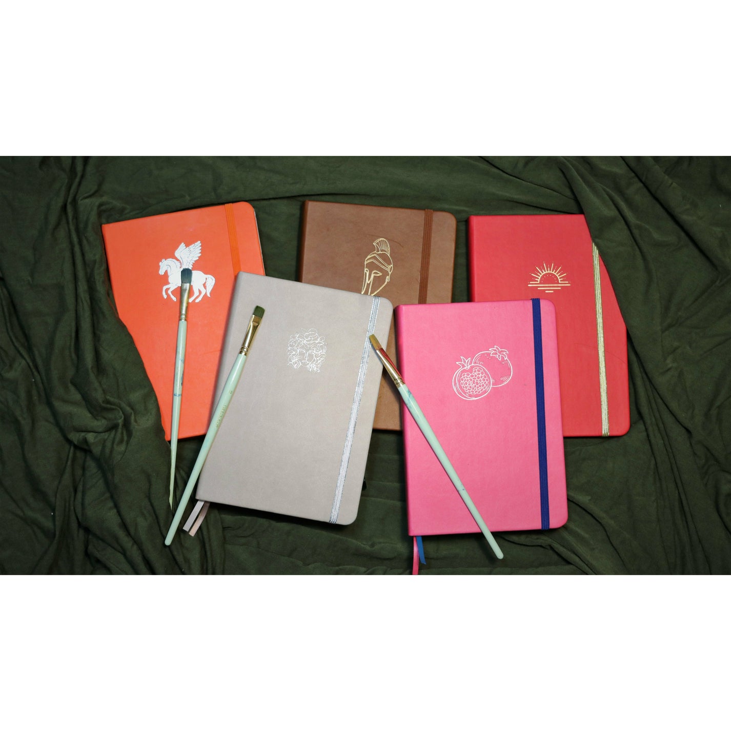 A5 160GSM PREMIUM PAPER JOURNAL - APOLLO SUN – Odyssey Notebooks